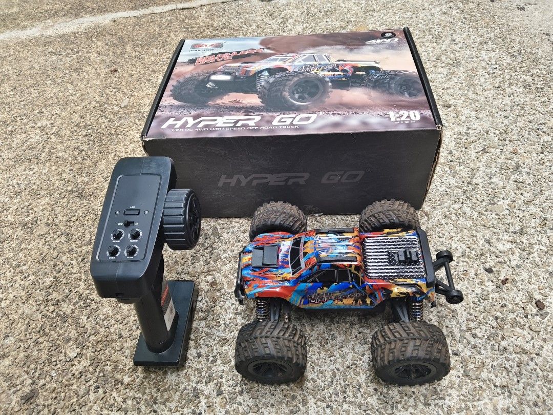 Hyper Go 1:20 Scale RC Monster Truck, Hobbies & Toys, Toys & Games on ...