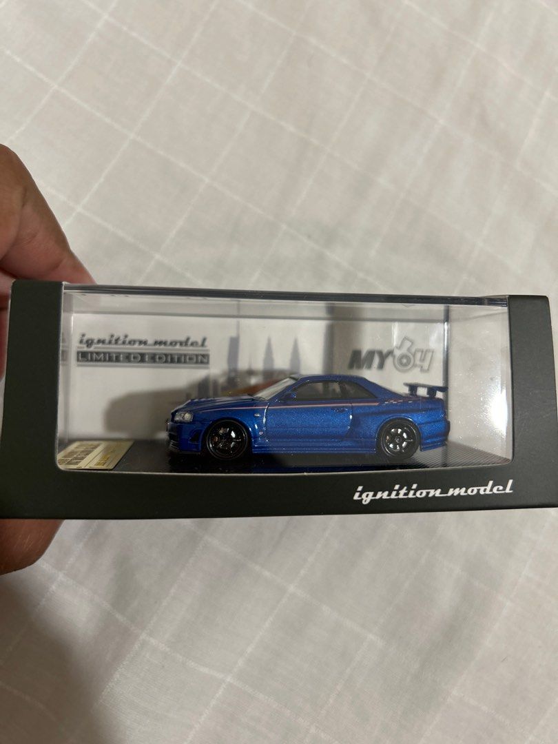 Ignition Model Nissan Skyline GT-R R34, Hobbies & Toys, Toys & Games on ...