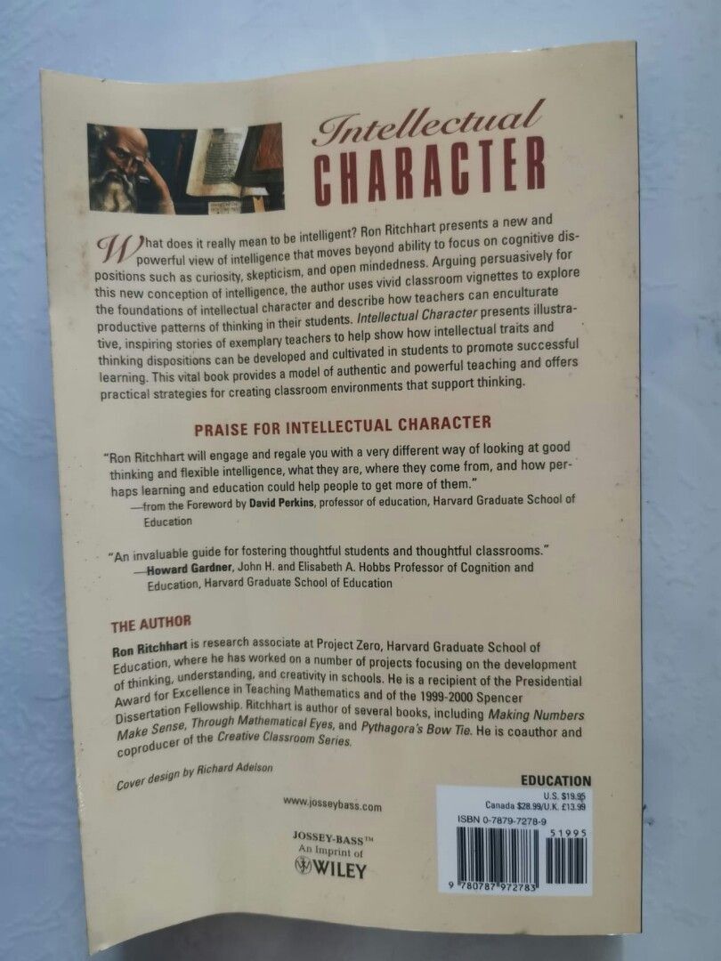 Intellectual Character: What It Is, Why It Matters, and How to Get It ...