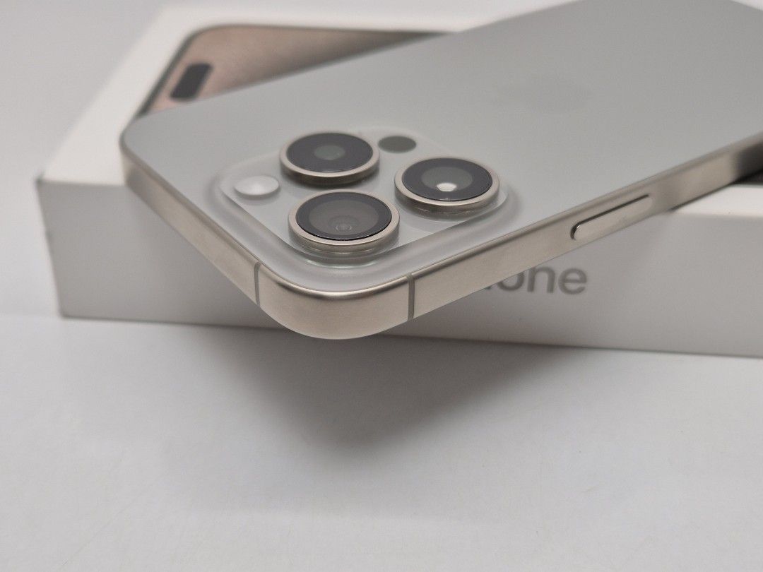 iPhone 15 Pro 256GB Natural Titanium, Mobile Phones & Gadgets, Mobile ...