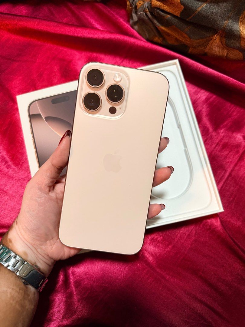 iPhone 16 Pro Max Desert Titanium 256GB, Mobile Phones & Gadgets ...