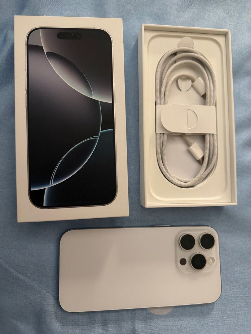 iPhone 16 Pro White Titanium 512GB, Mobile Phones & Gadgets, Mobile ...