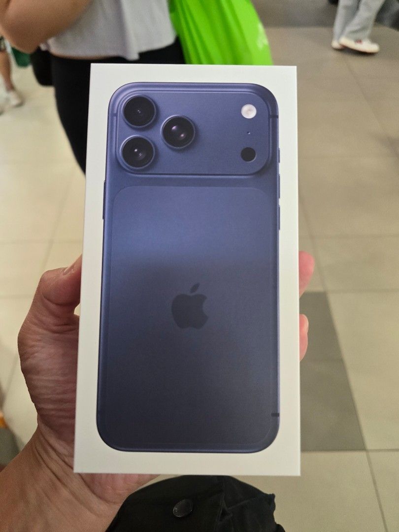 iPhone 17 Pro Max Deep Blue 512GB, Mobile Phones & Gadgets, Mobile ...