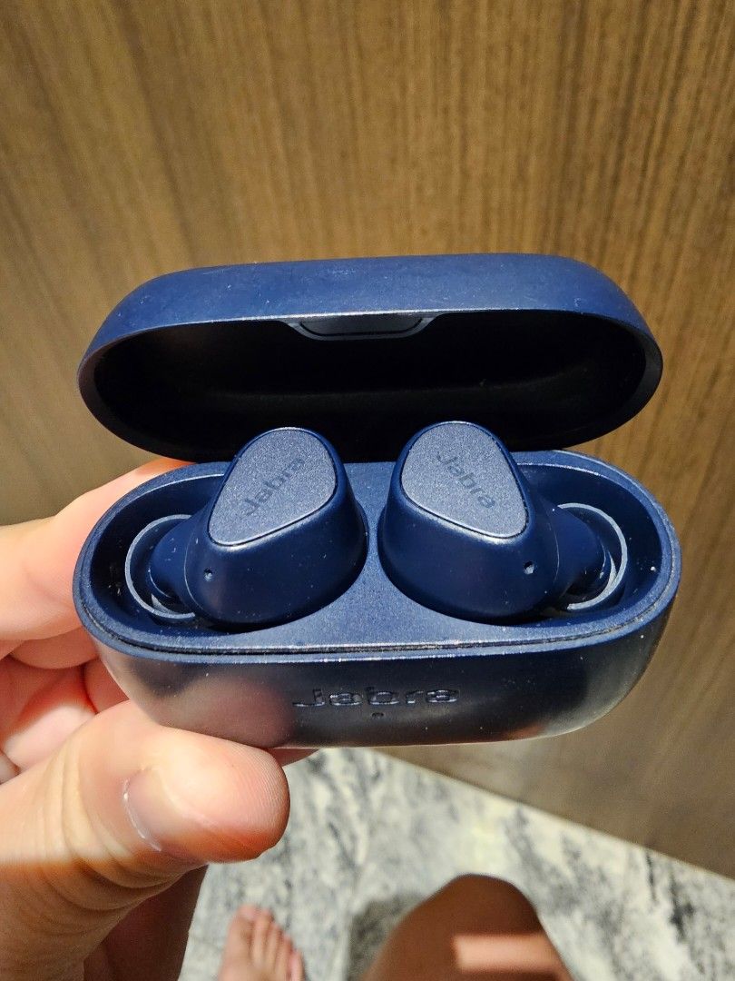 Jabra Elite 3 - Navy Blue, Audio, Earphones on Carousell