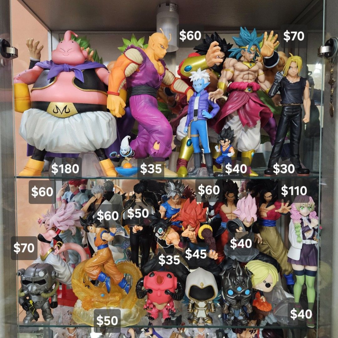 (January) Anime Figure Collection Naruto One Piece Dragonball Bleach ...