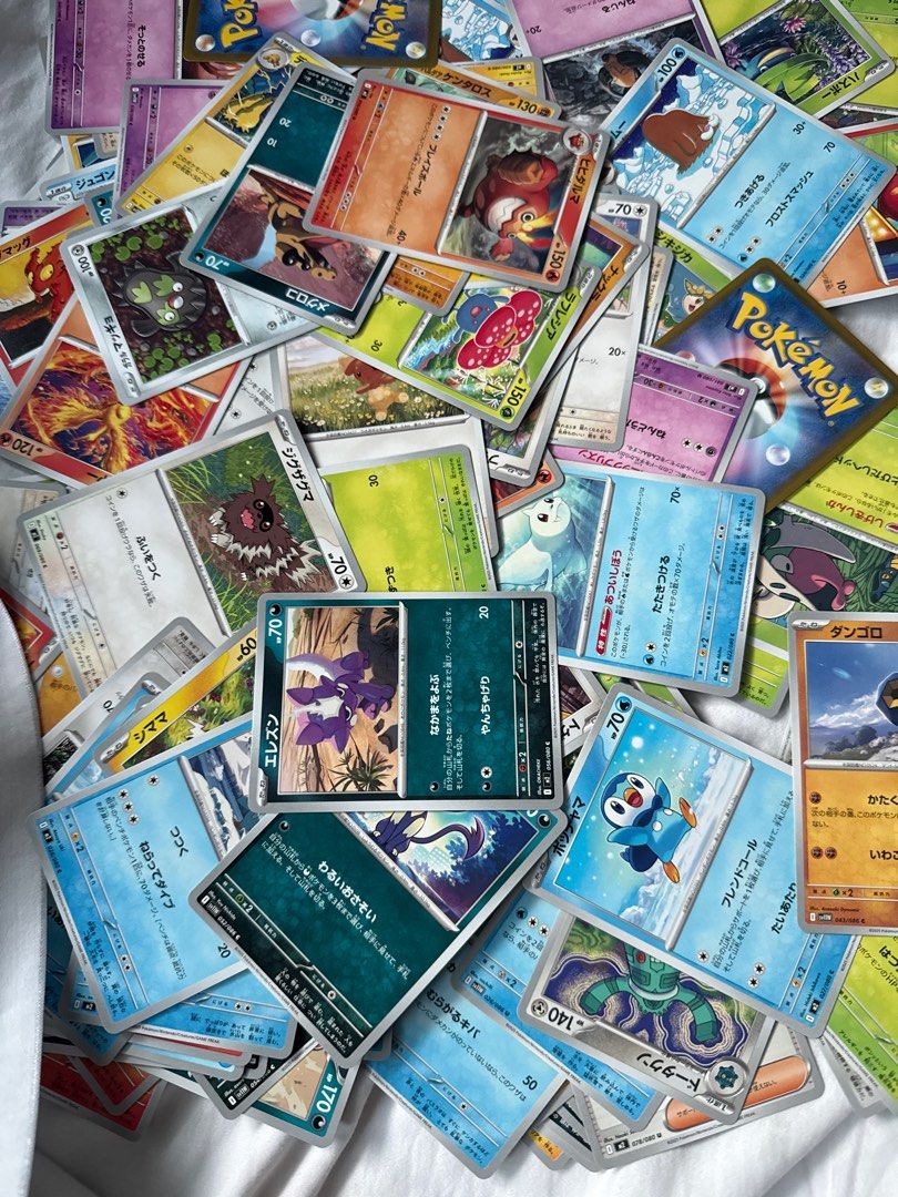 Japanese Pokemon Cards - Assorted Bulk, Hobbies & Toys, Toys & Games on ...