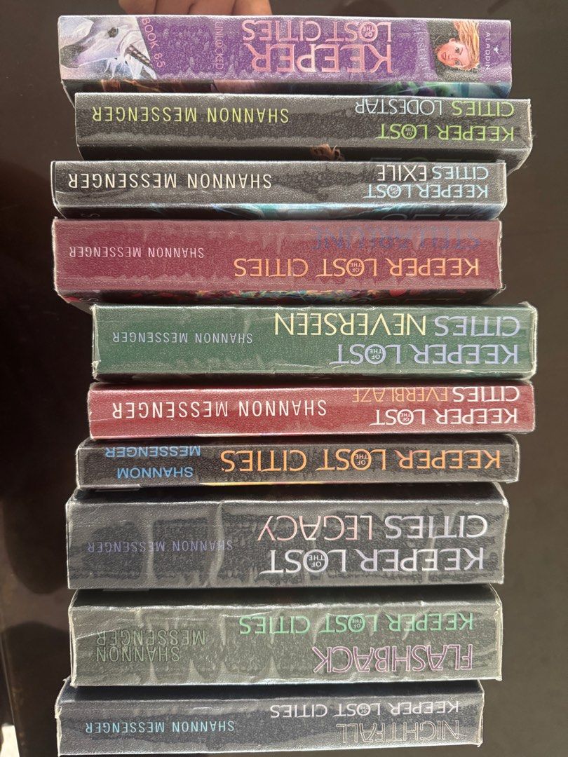 Keeper of lost cities (8 books) by Shannon Messenger, Hobbies & Toys ...