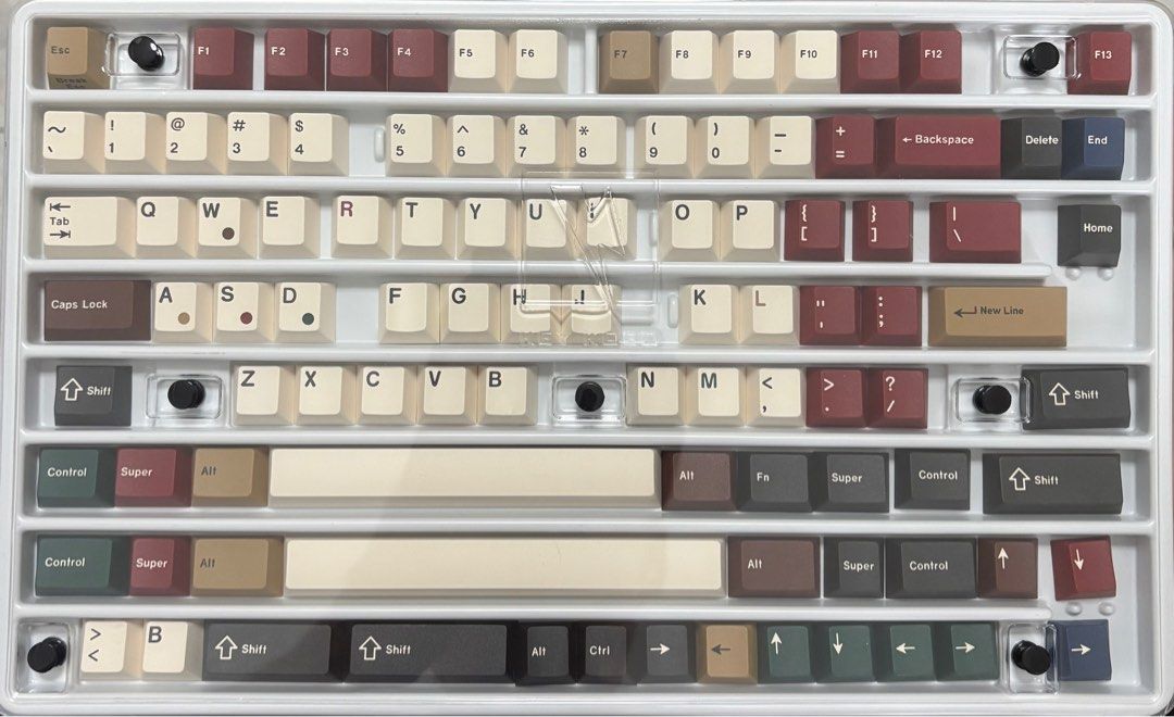 Keykobo Retro Mixed Lights R2, Computers & Tech, Parts & Accessories ...