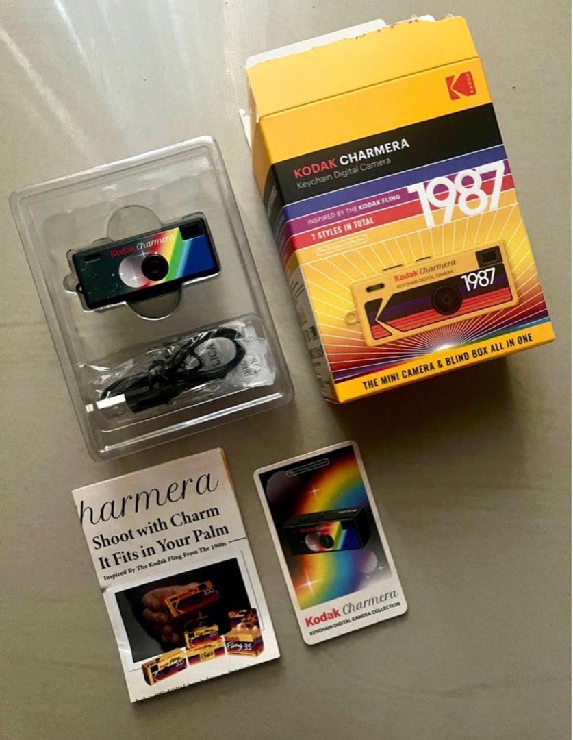 Kodak Charmera Keychain Digital Camera Type 05, Photography, Cameras on ...