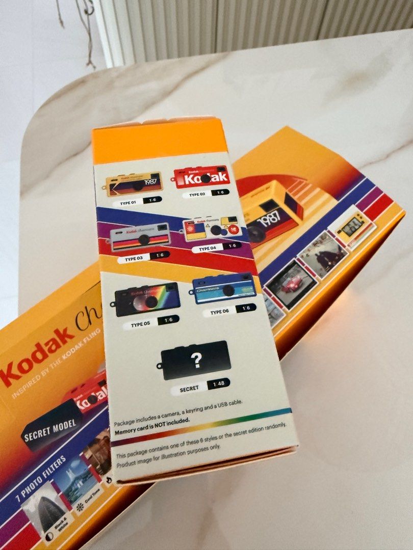 Kodak Charmera Keychain Digital Camera - Blind Box, Photography ...