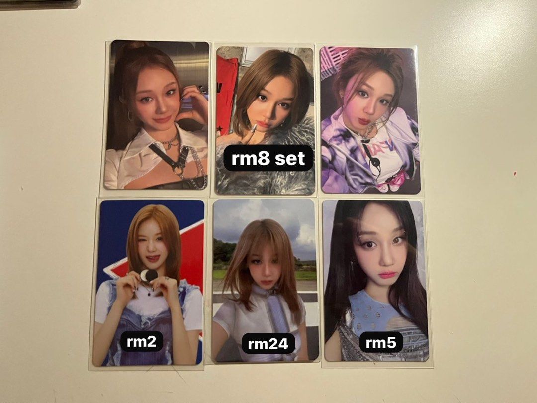 K-Pop Photocards - Babymonster Treasure Izna Aespa, Hobbies & Toys ...