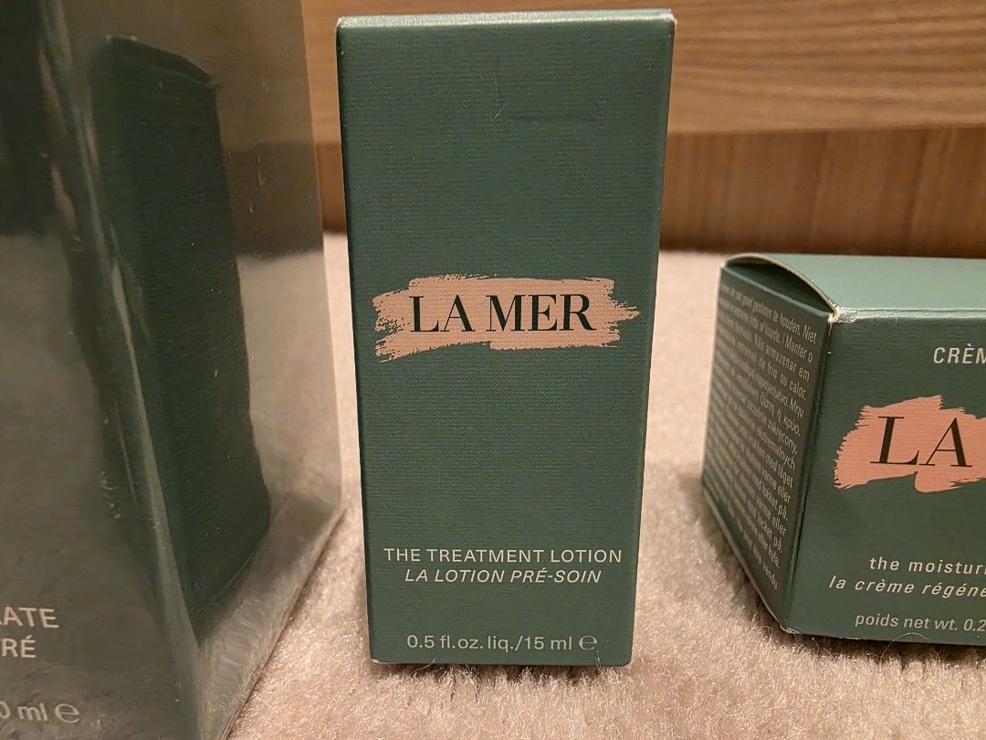 La Mer Skincare Set - The Concentrate, Treatment Lotion, Moisturizing ...