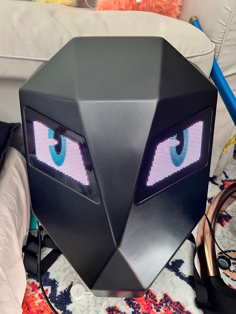 LED Display Backpack, Men's Fashion, Bags, Backpacks on Carousell