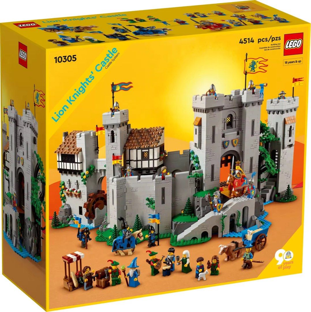 LEGO 10305 Lion Knights' Castle Set - Brand New, Hobbies & Toys, Toys ...