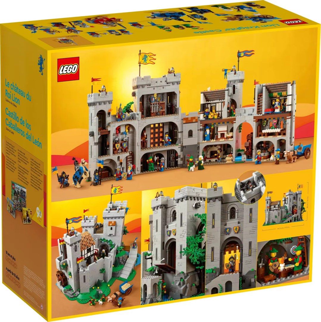 LEGO 10305 Lion Knights' Castle Set - Brand New, Hobbies & Toys, Toys ...