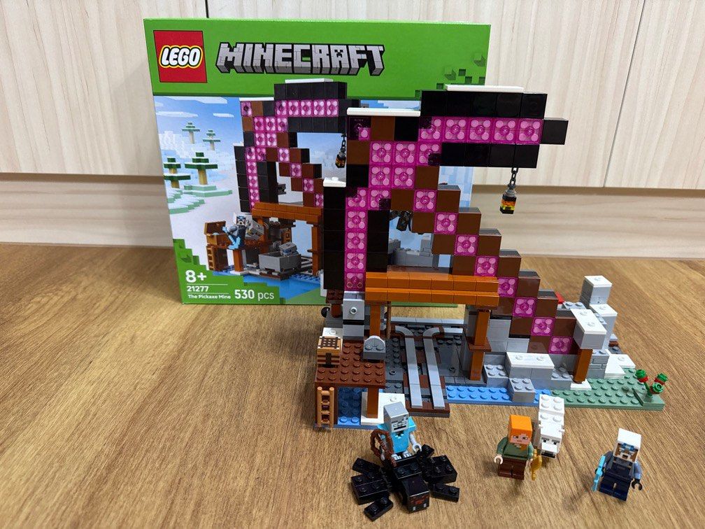 LEGO 21277 The Pickaxe Mine, Hobbies & Toys, Toys & Games on Carousell