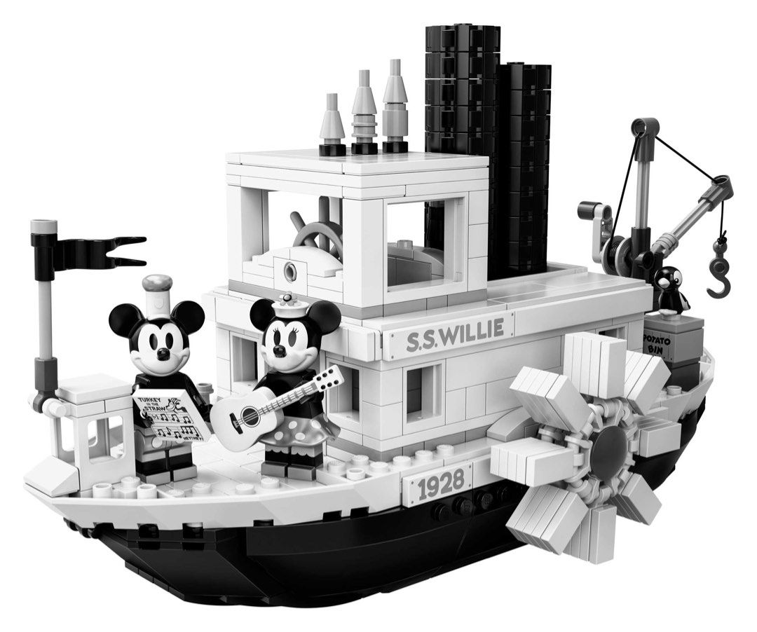 LEGO 21317 Ideas Steamboat Willie, Hobbies & Toys, Toys & Games on ...