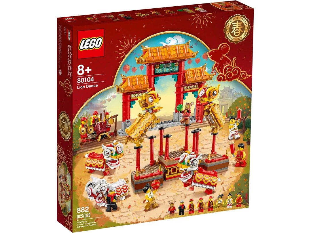 LEGO 80104 Lion Dance Set, Hobbies & Toys, Toys & Games on Carousell