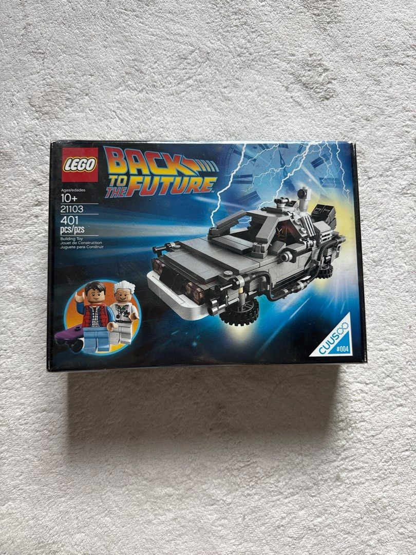LEGO Back to the Future DeLorean Time Machine Set 21103, Hobbies & Toys ...