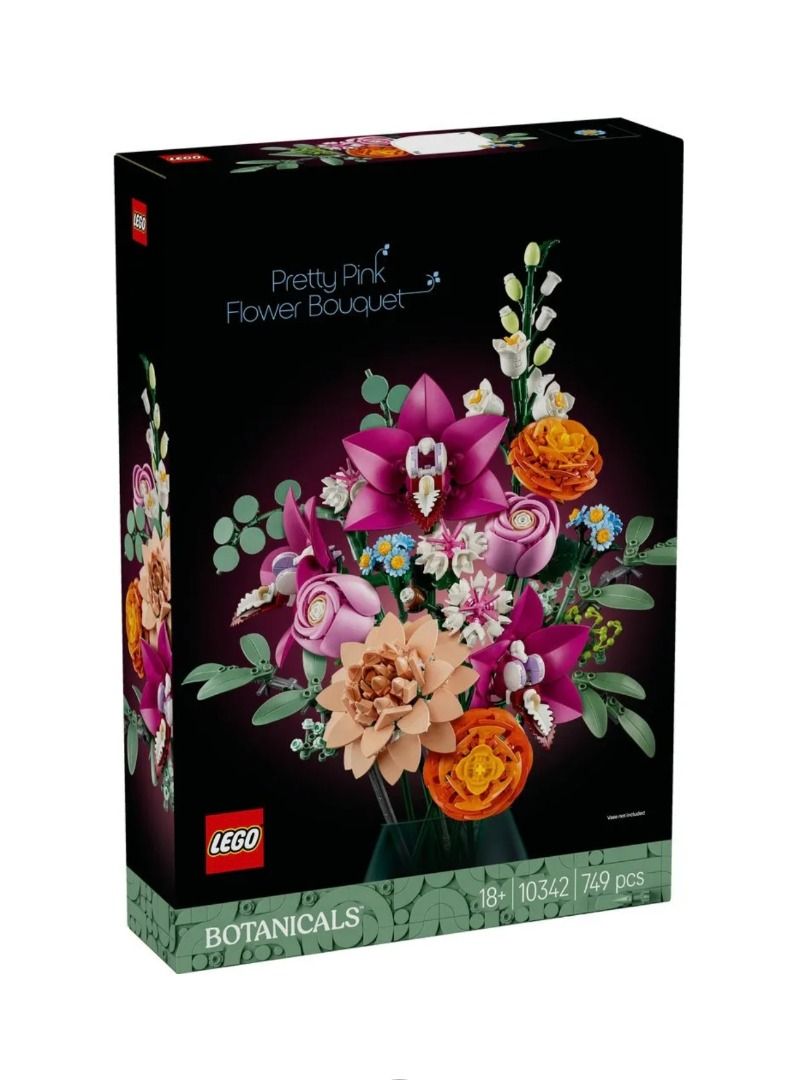 LEGO Botanical Collection Flower Bouquets, Hobbies & Toys, Toys & Games ...
