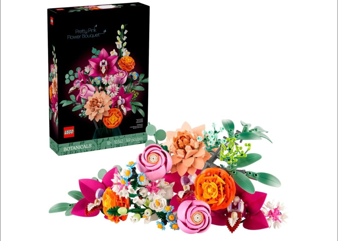 LEGO Botanical Collection Flower Bouquets, Hobbies & Toys, Toys & Games ...