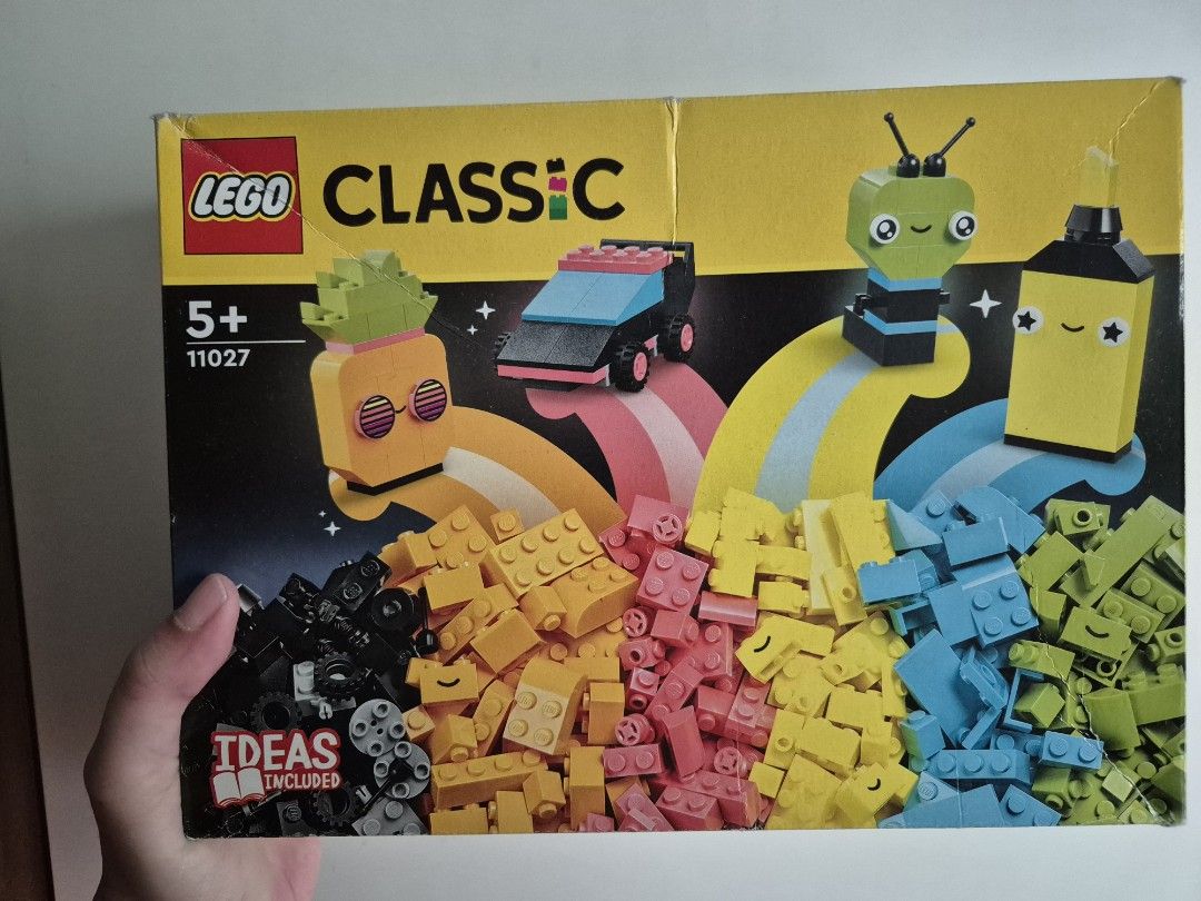 LEGO Classic 11027 Creative Neon Fun Building Toy, Hobbies & Toys, Toys ...