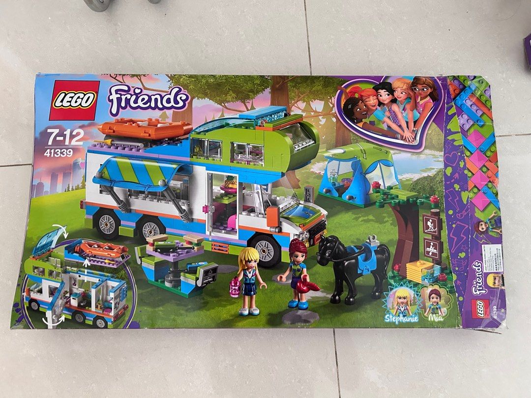 LEGO Friends 41339 Mia's Camper Van Set, Hobbies & Toys, Toys & Games ...