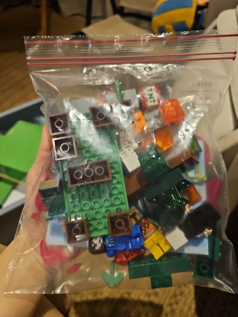 Lego like minecraft pieces, Hobbies & Toys, Toys & Games on Carousell