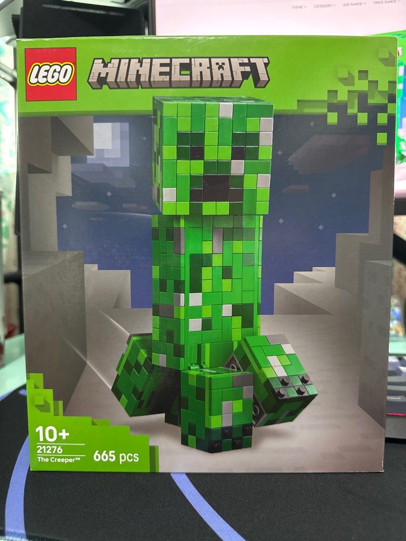 LEGO Minecraft The Creeper 21276 Set, Hobbies & Toys, Toys & Games on ...