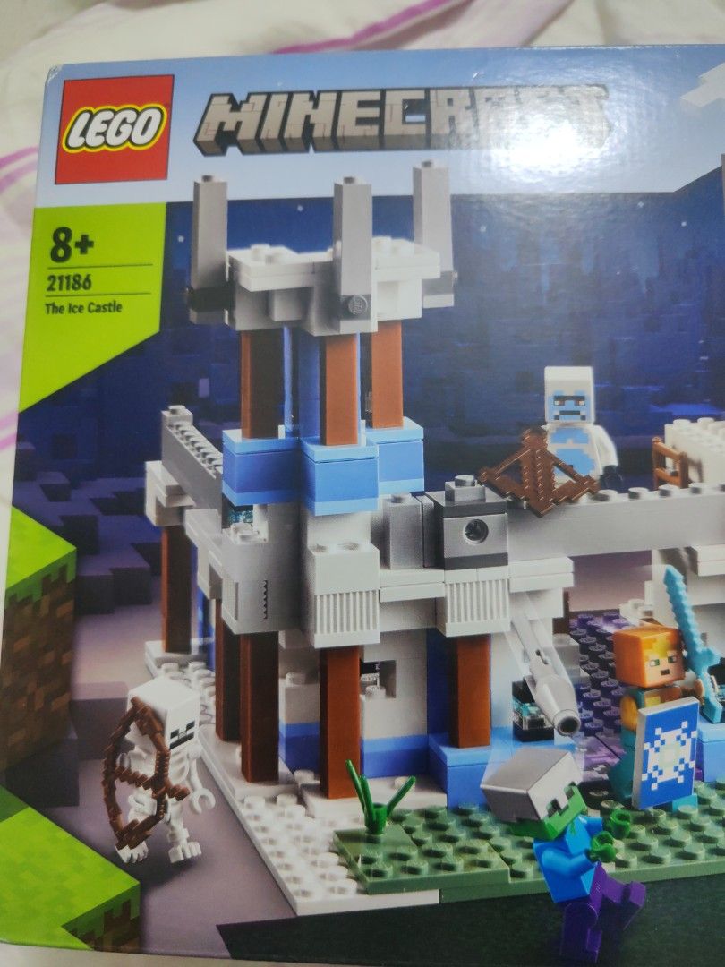 LEGO Minecraft The Ice Castle 21186, Hobbies & Toys, Toys & Games on ...