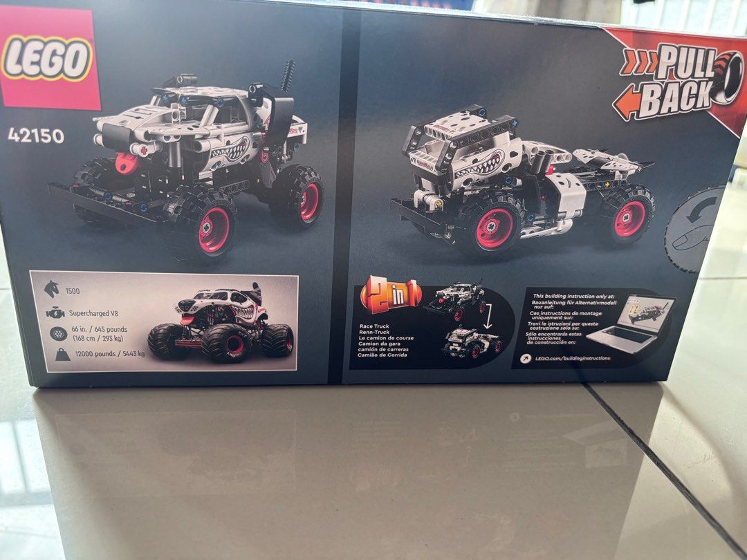 LEGO Technic Monster Jam Monster Mutt Dalmatian 42150, Hobbies & Toys ...
