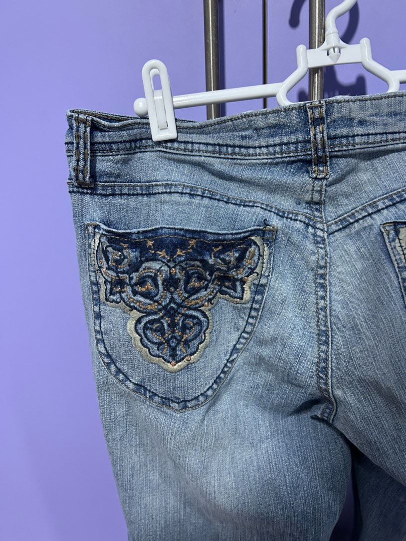 Vintage Ultra Low Rise Jeans - Size 5, Women's Fashion, Bottoms, Jeans ...