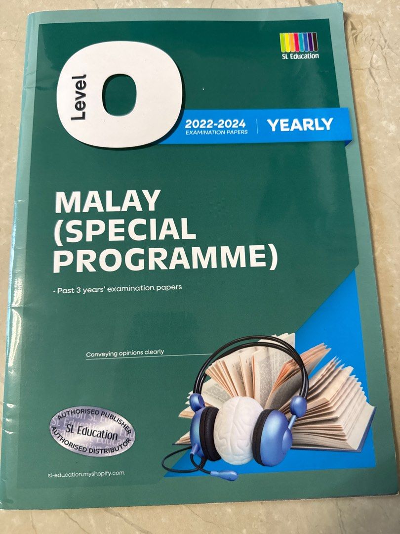 Level O Malay (Special Programme) Exam Papers, Hobbies & Toys, Books ...