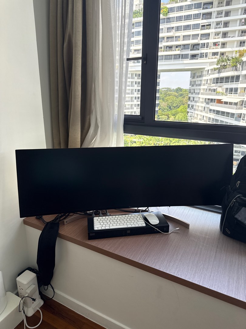 LG ultra wide 49WQ95C-W 49 Inch monitor, Computers & Tech, Desktops on ...
