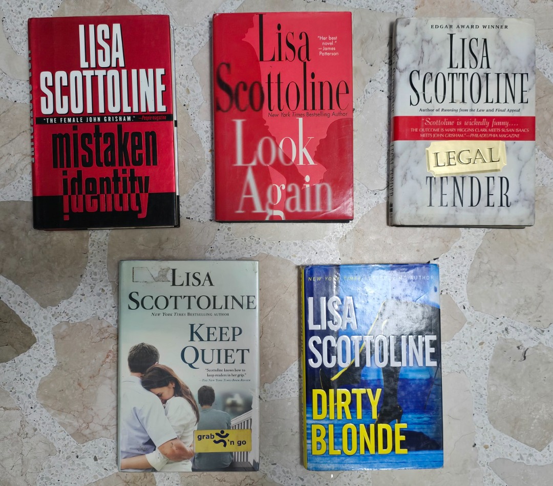 [ELEYO] Lisa Scottoline Books, Hobbies & Toys, Books & Magazines ...