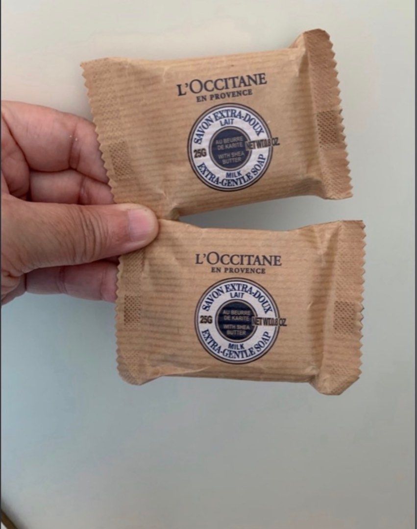 Loccitane Extra Gentle Milk Soap -25g (both for RM15) nice size for ...