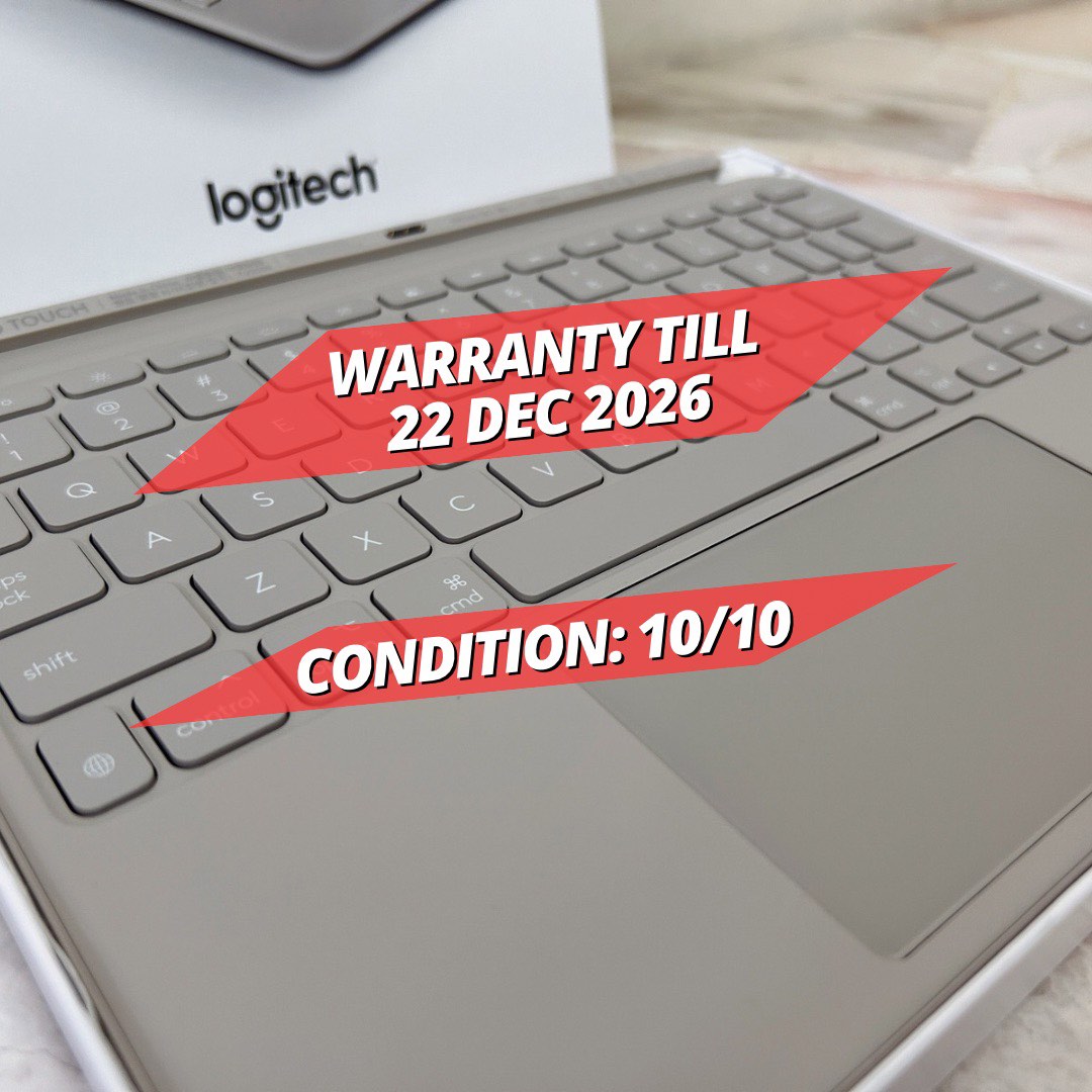 Logitech Combo Touch iPad Air 11” (M3/M2) / iPad Air 5th Gen, Mobile ...