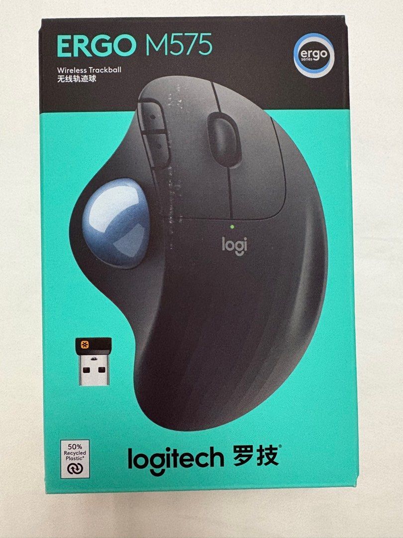 Logitech Ergo M575 Wireless Trackball Mouse, Computers & Tech, Parts ...
