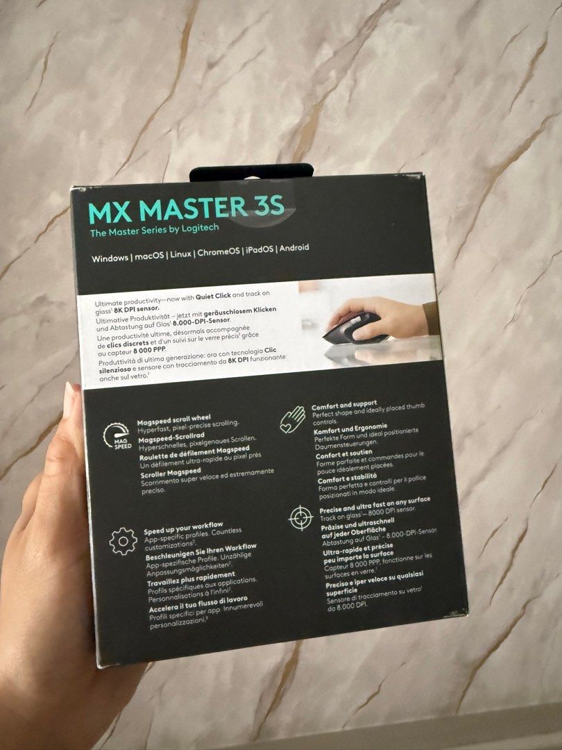 Logitech MX Master 3S Wireless Mouse, Computers & Tech, Parts ...