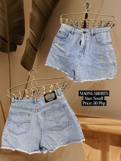 DKNY Maong Shorts, Women's Fashion, Bottoms, Shorts on Carousell