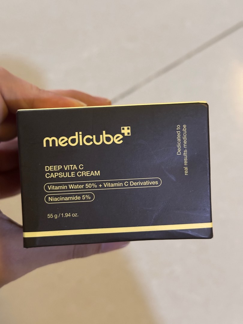 Medicube Deep Vita C Capsule Cream, Beauty & Personal Care, Face, Face ...
