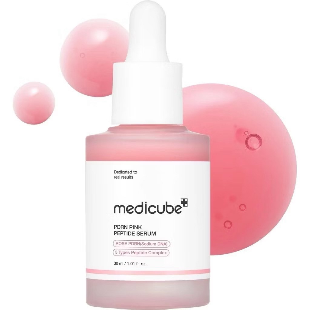 Medicube PDRN Pink Peptide Serum, Beauty & Personal Care, Face, Face ...