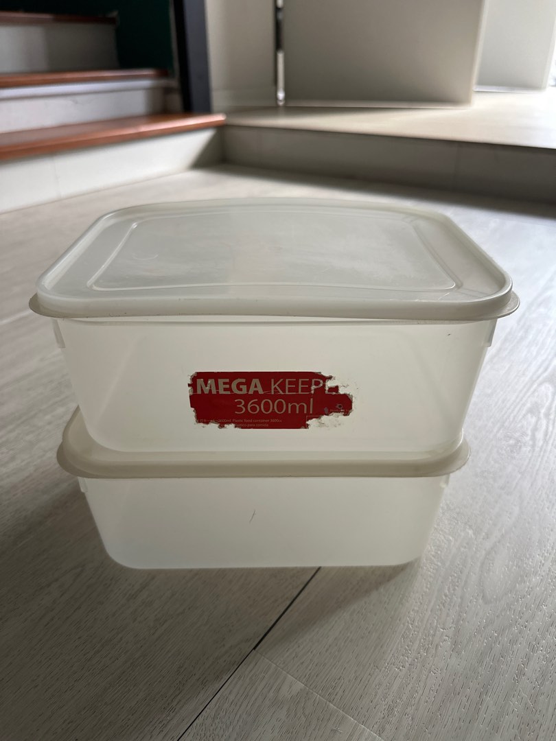 Mega Keep 3600ml Food Storage Container, Furniture & Home Living ...