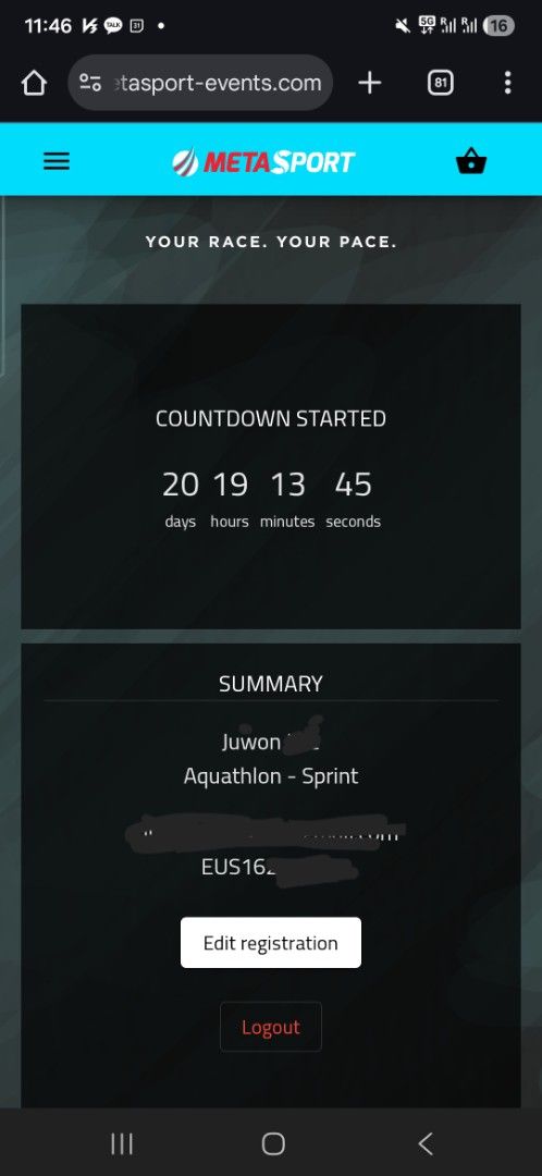 (Argent)Metasprint 2026 Feb Ticket - Aquatron, Marathon, Tickets ...