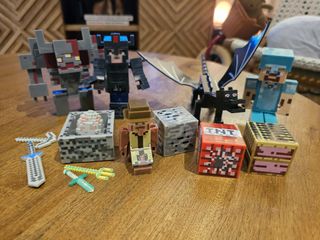 Minecraft Figures - Assorted Characters and Blocks, Hobbies & Toys ...