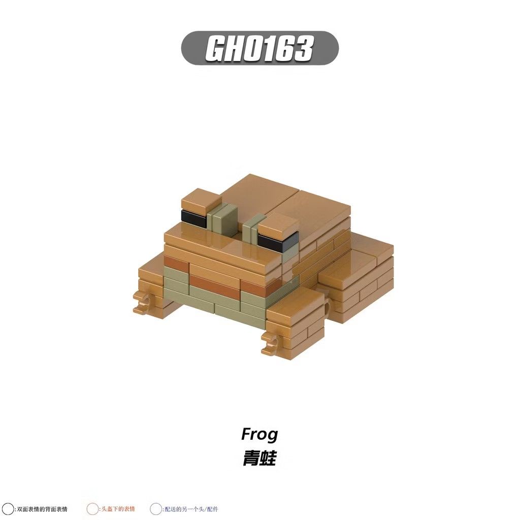 Minecraft Frog Building Block - lego compatible, Hobbies & Toys, Toys ...