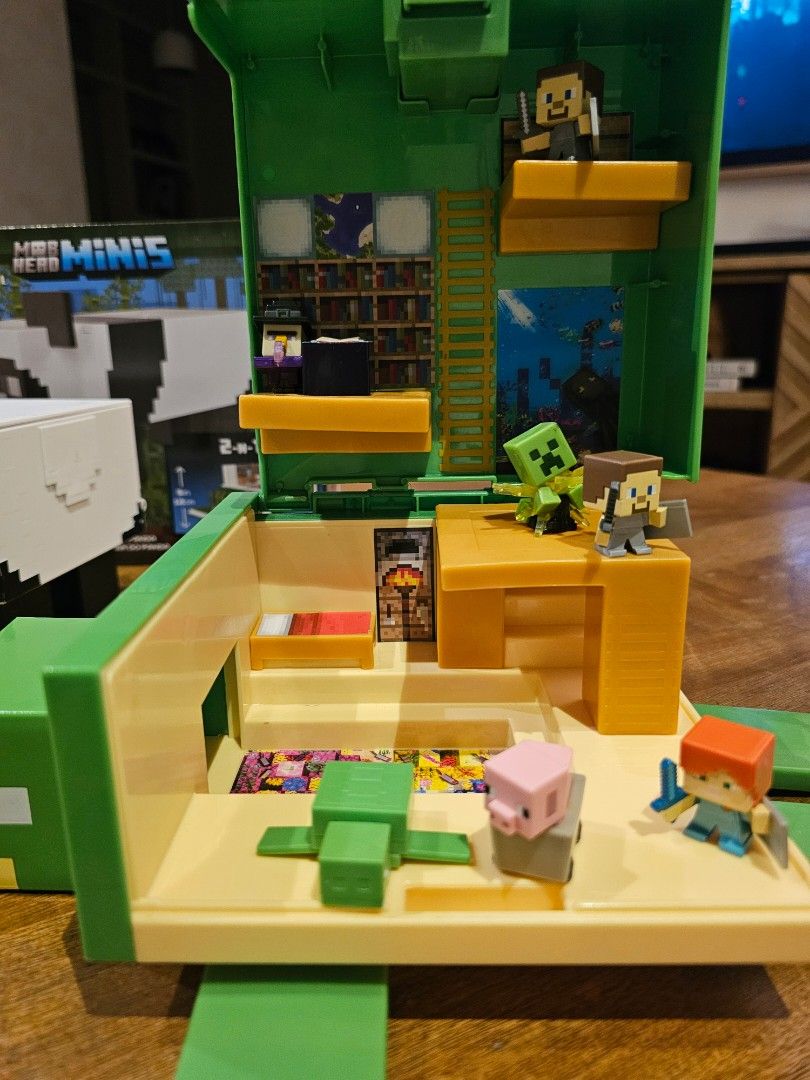 Minecraft Turtle hideout house, Hobbies & Toys, Toys & Games on Carousell