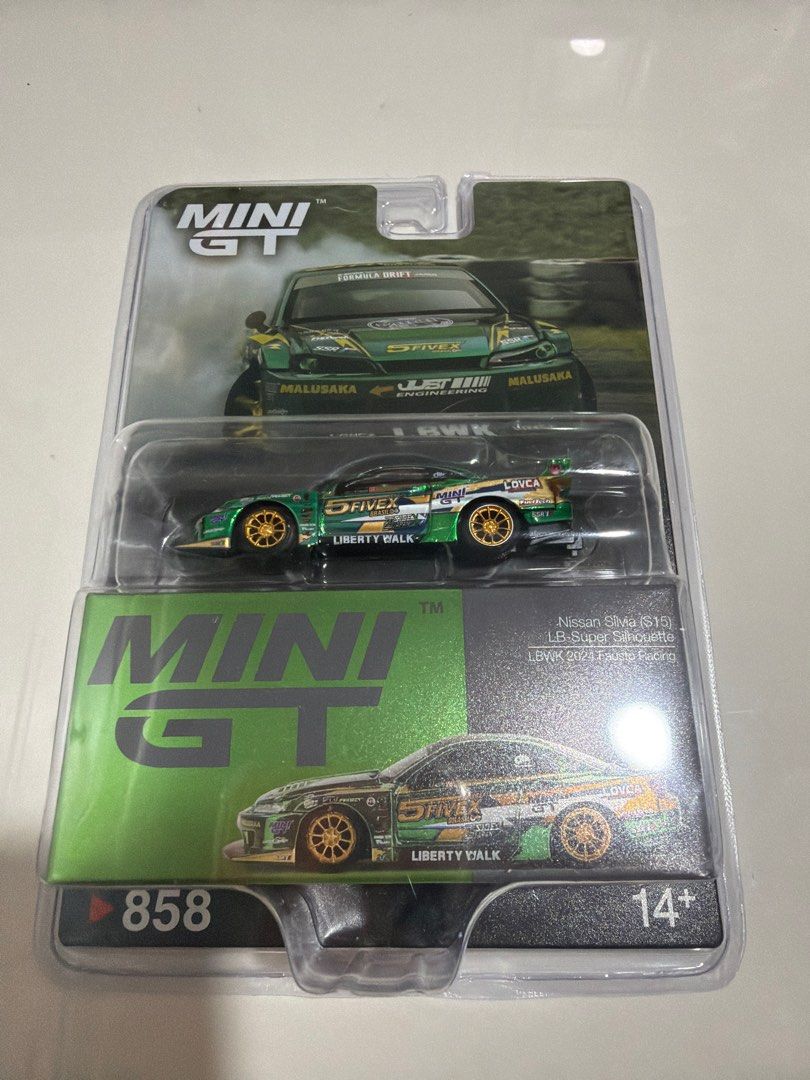 Mini GT Nissan Silvia S15 LB-Super Silhouette, Hobbies & Toys, Toys ...