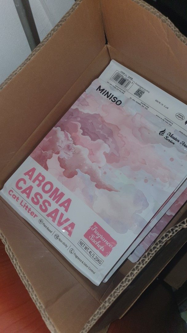Miniso Aroma Cassava Cat Litter, Pet Supplies, Homes & Other Pet ...