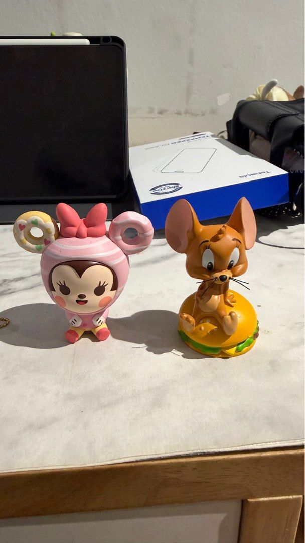 Minnie Mouse & Jerry the Mouse Figurines, Hobbies & Toys, Toys & Games ...